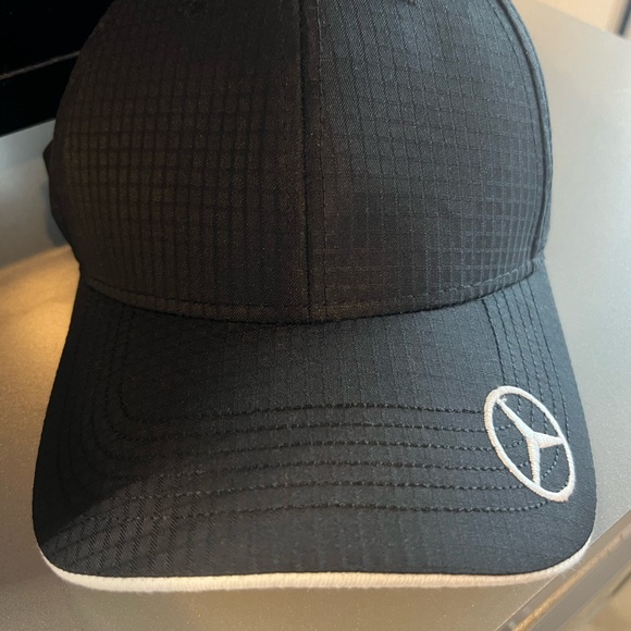 Accessories | Black Mercedes Benz Cap | Poshmark